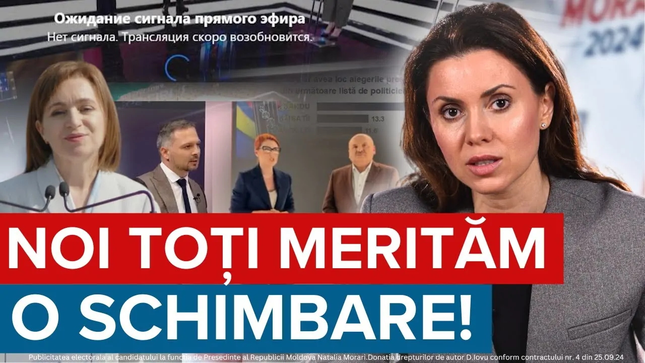 VIDEO // Natalia Morari îndeamnă la vot masiv contra Maiei Sandu ...