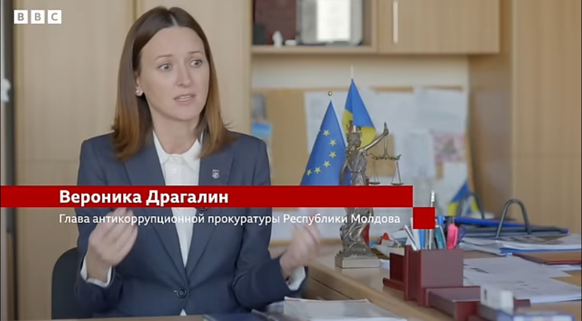 VIDEO // Veronica Dragalin a vorbit cu jurnaliștii BBC despre corupția ...