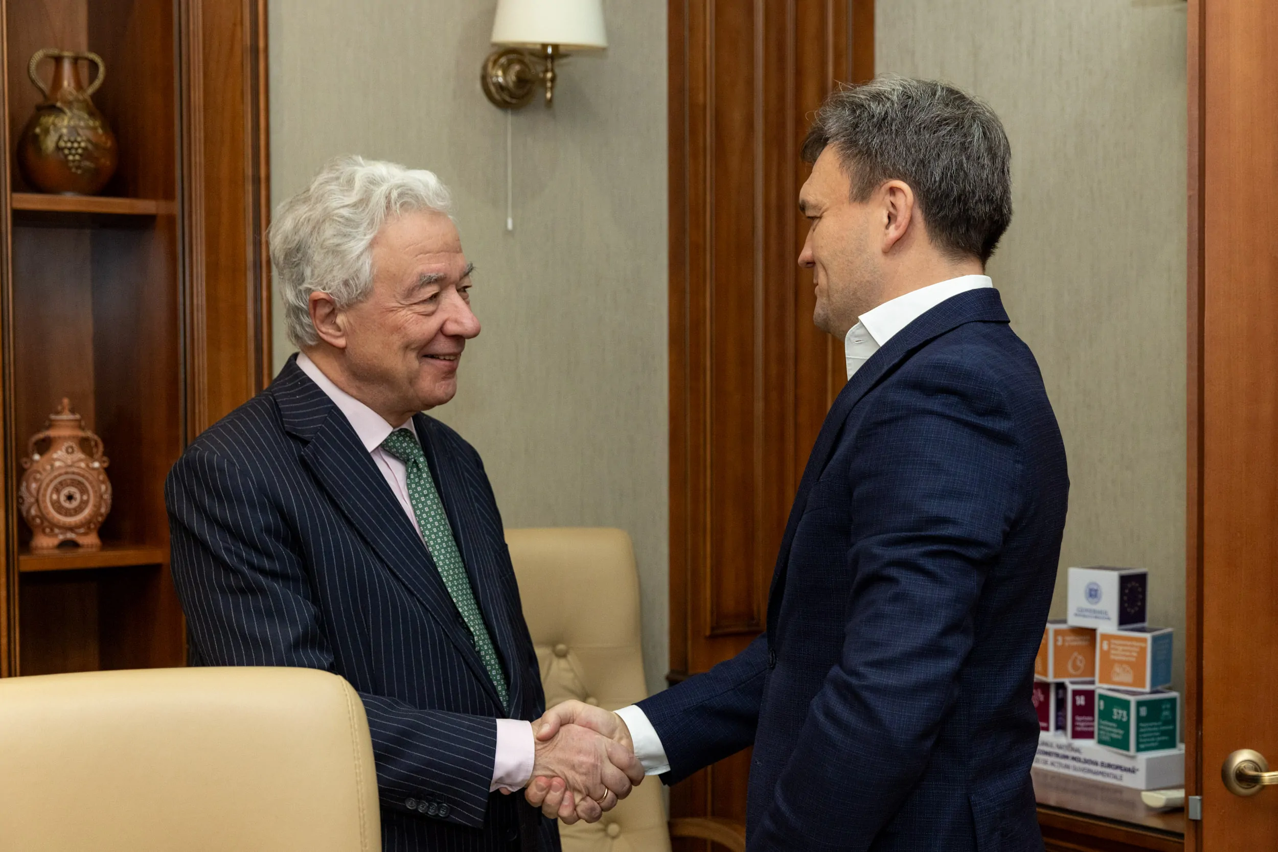 Dorin Recean a avut o întrevedere de rămas bun cu ambasadorul OSCE ...