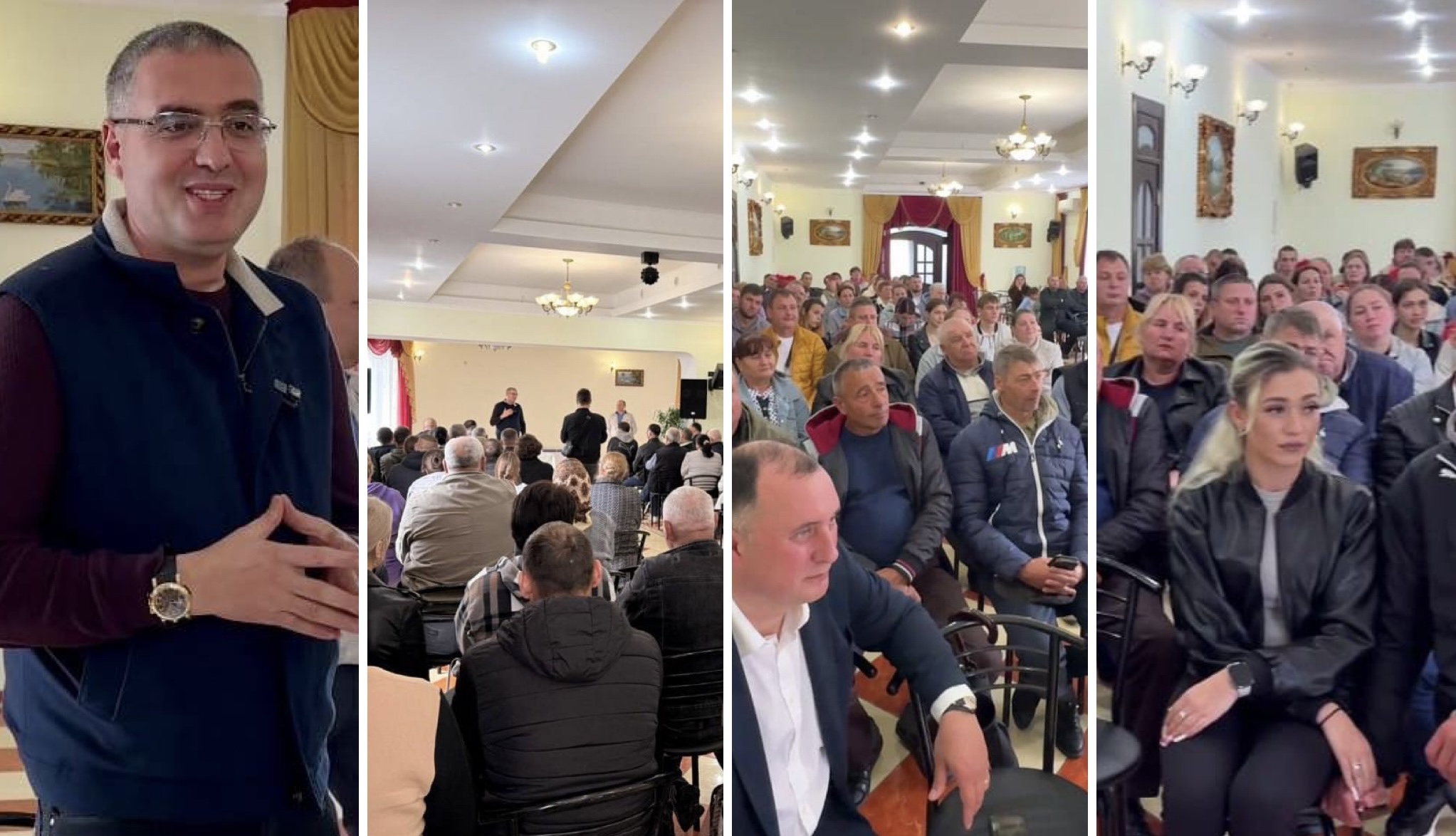 126 de noi membri în Partidul Nostru la Sîngerei. Renato Usatîi ...