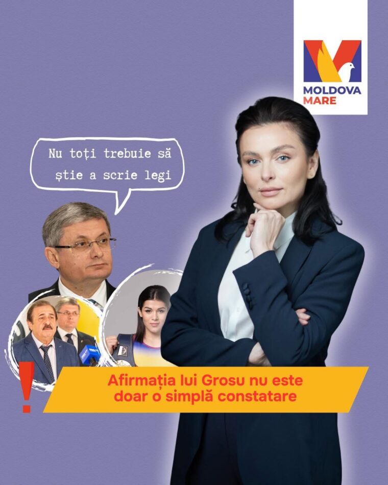 Victoria Furtună, despre afirmația lui Grosu privind Nicole Botgros și ...